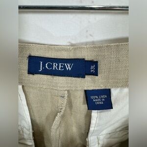 J. Crew | Suits & Blazers | J Crew Linen Suit Size 4r 33 Waist | Poshmark
